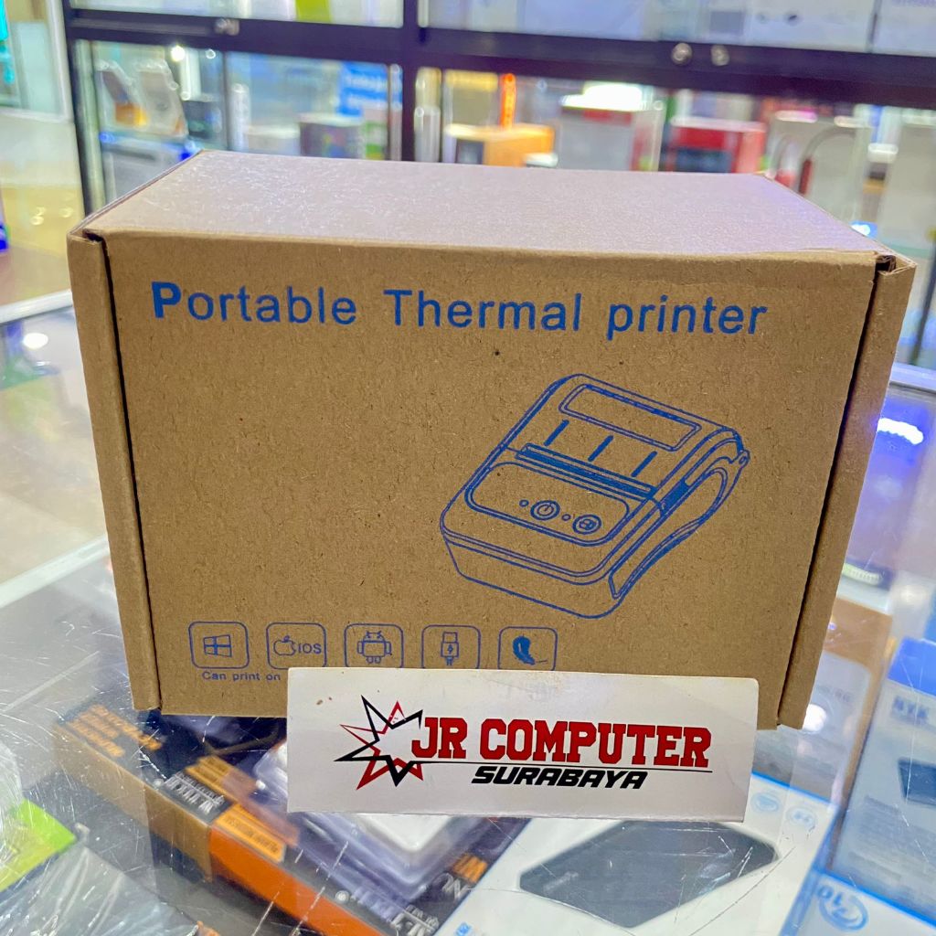 Jual PRINTER BLUETOOTH MINI THERMAL IWARE MP58BB FREE 1 roll kertas ...
