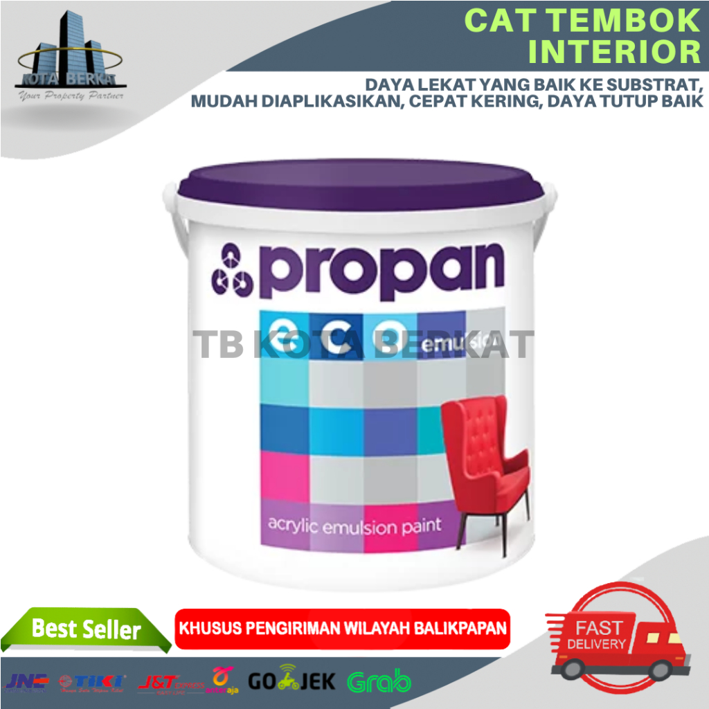 Jual PROPAN ECO EMULSION EE - 4010 / CAT TEMBOK INTERIOR DALAM 25KG ...
