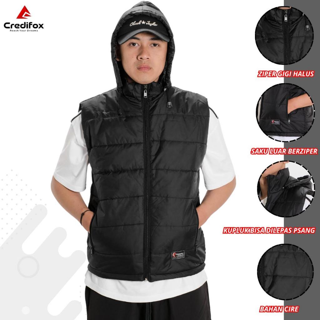 Jual CREDIFOX Vest rompi pria / fest rompi / rompi gelembung dan topi ...