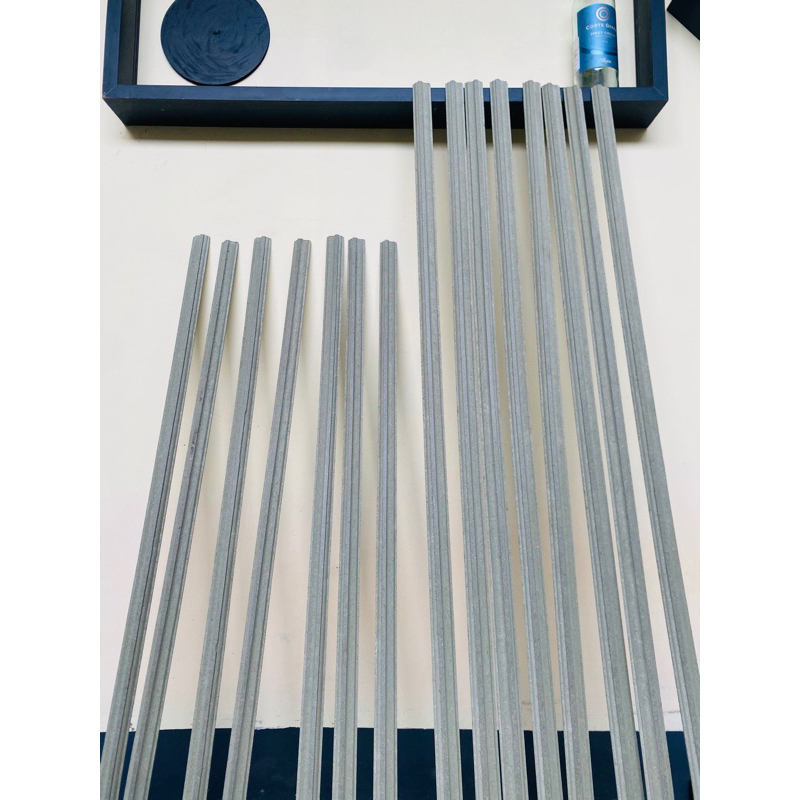 Jual LIST PROFILE MOULDING WALL BATTEN HMR 9mm Lebar 3cm tinggi 100cm ...