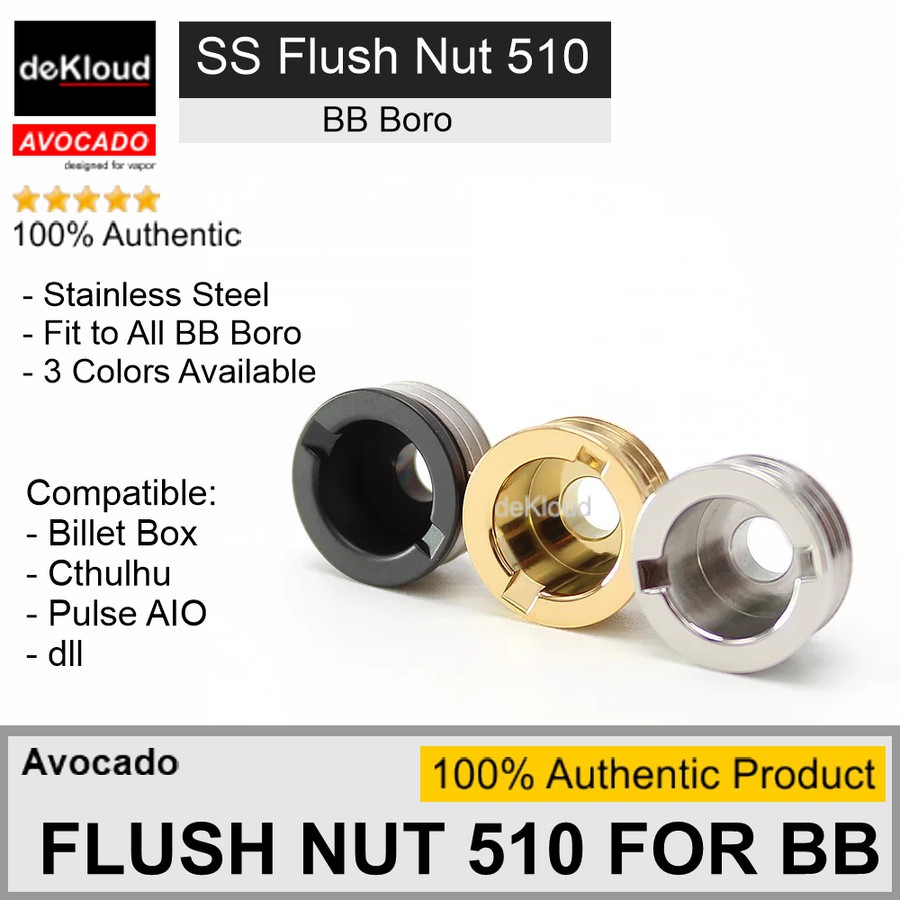 Jual FLUSH NUT 510 Integrated SS | FN001 | flushnut adaptor boro bb ...