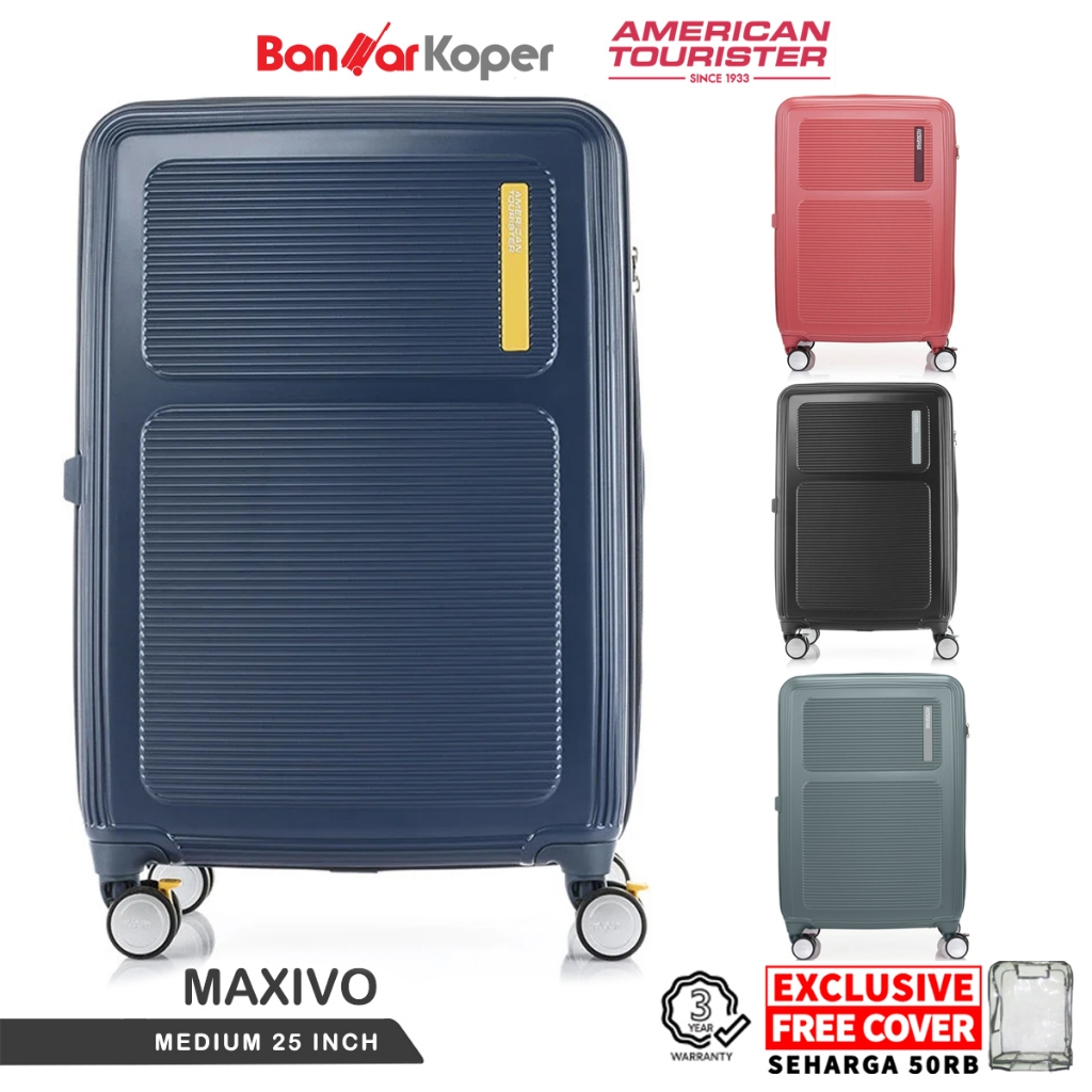 Jual Tas Koper American Tourister Maxivo Koper Medium 25 Inch Hardcase ...