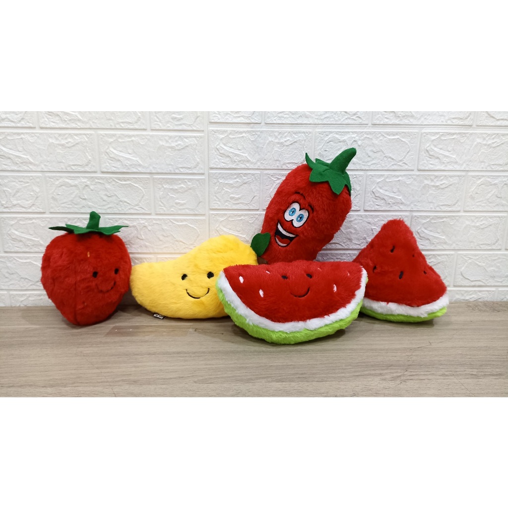 Jual Boneka Buah Lucu Semangka Mangga Strawberry | Shopee Indonesia