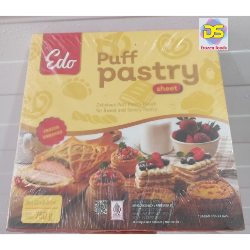 Jual EDO PUFF PASTRY SHEET 750GR | Shopee Indonesia
