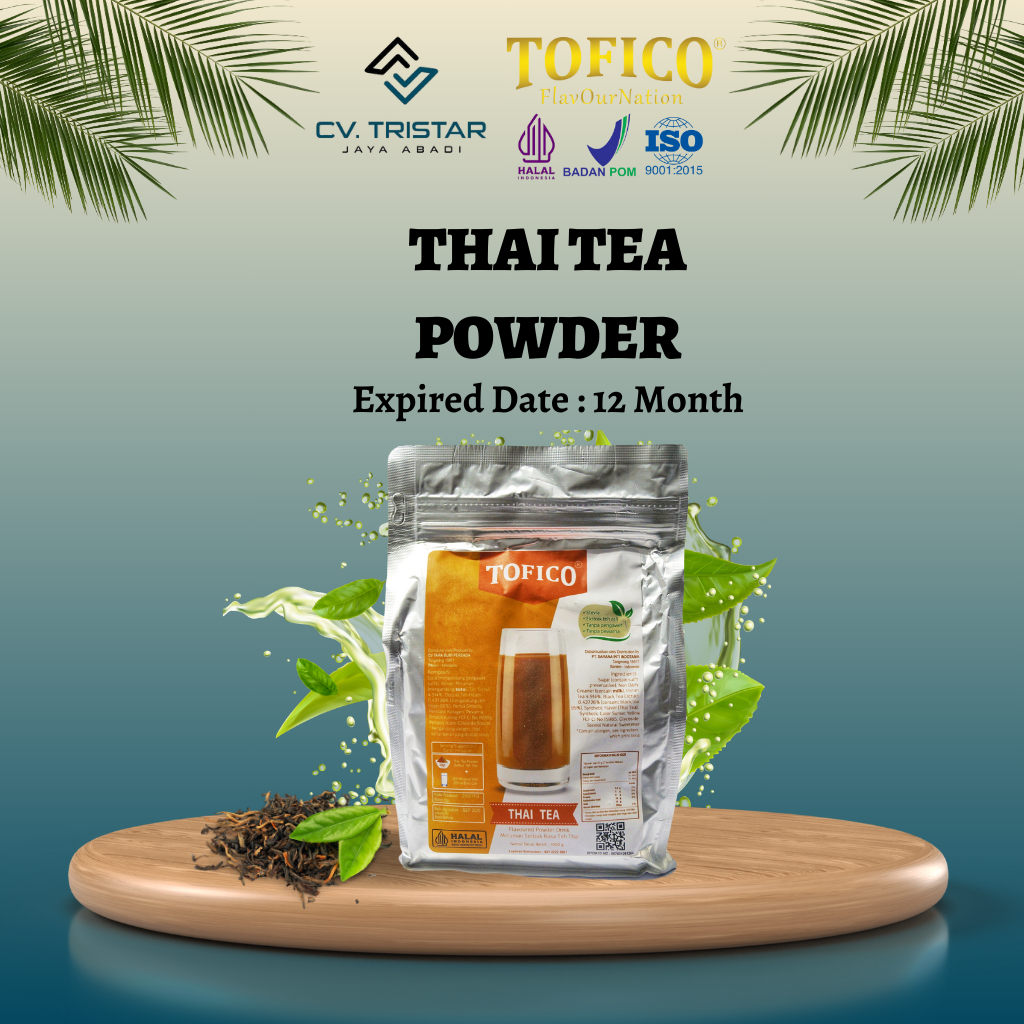 Jual Thai Tea Powder / Tofico Thai Tea Powder / Bubuk Minuman Rasa Thai ...