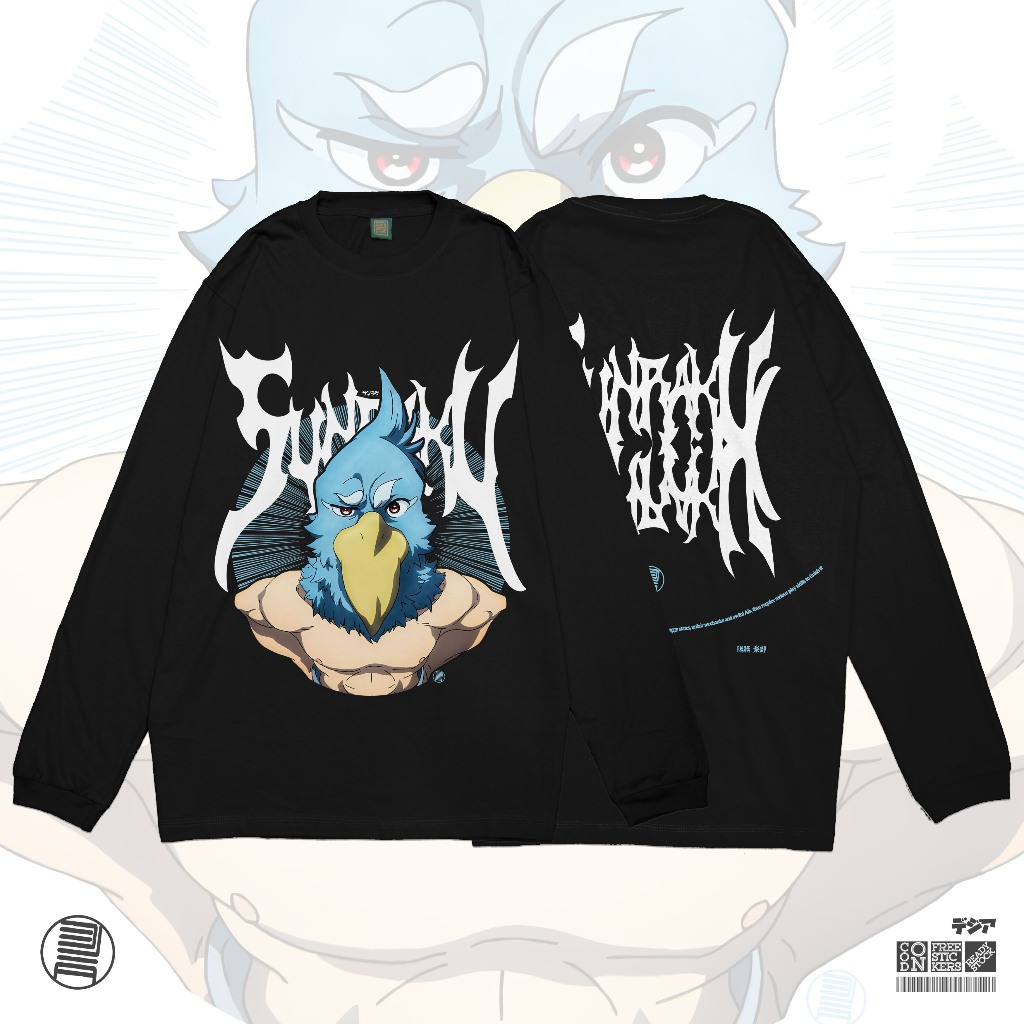 Jual Longsleeve Kaos Sunraku Shangri La Frontier Rakuro Hizutome ...