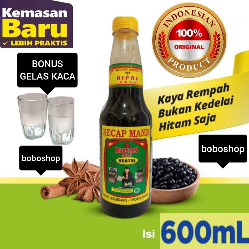 Jual KECAP MANIS CAP ORANG JUAL SATE 600 ML | Shopee Indonesia
