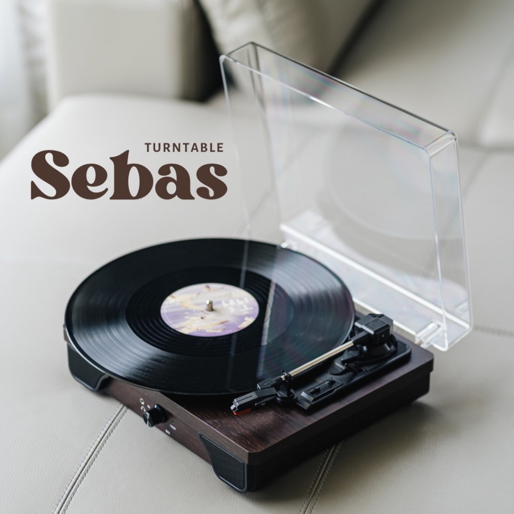 Jual [URBANE] SEBAS Turntable Vinyl Record Player Phonograph Pemutar ...