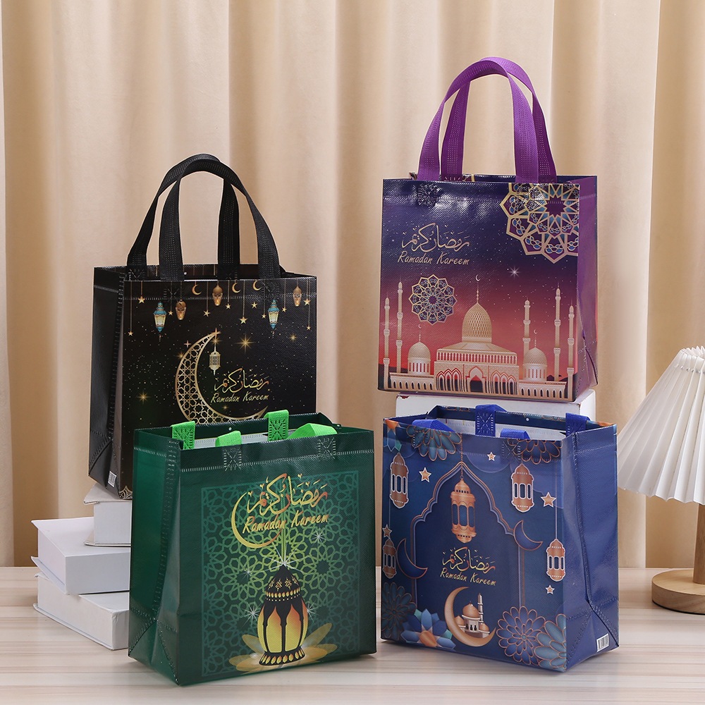 Jual Tas Lebaran anti air non woven/Tas goodiebag Idul Fitri Lebaran ...