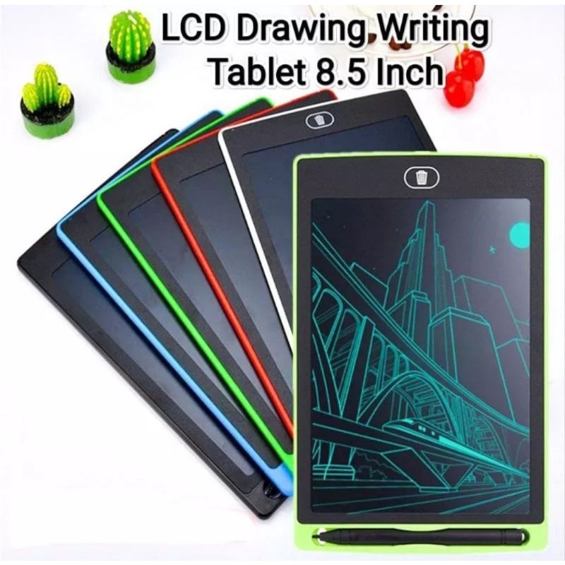 Jual 8,5" 10" 12" 15" 16" Inch Papan Tulis Belajar Anak LCD Writing Tablet Drawing Magic Board ...