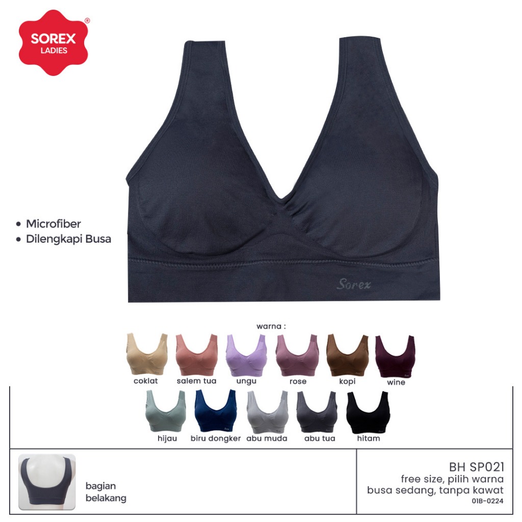 Jual Bra BH Sport Sorex SP 021 Olahraga | Shopee Indonesia