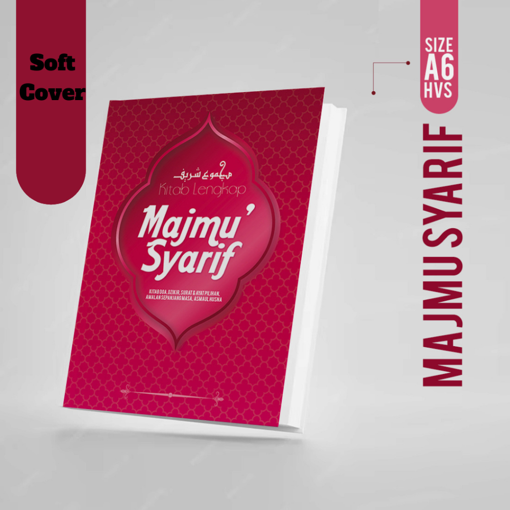 Jual Kitab Majmu Syarif Soft Cover kumpulan doa dan amalan ukuran : 15 ...