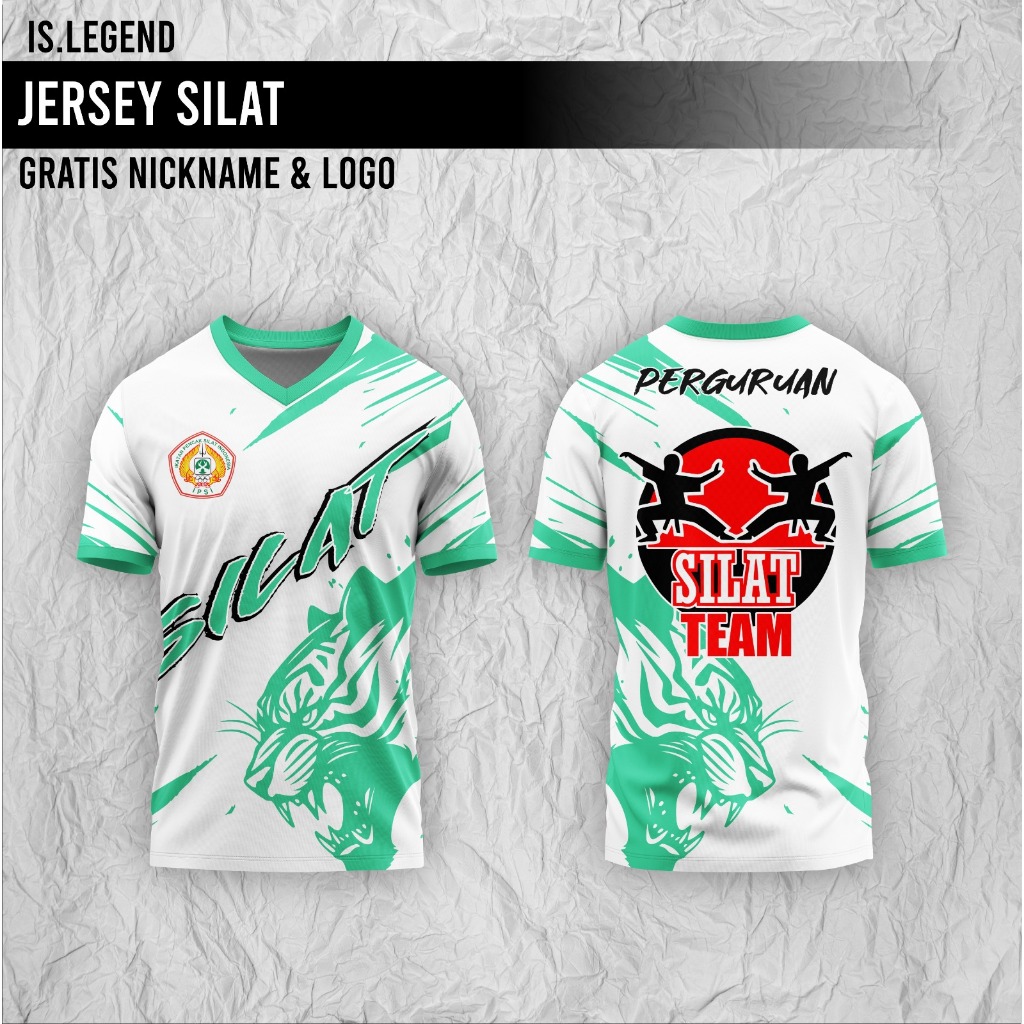 Jual Jersey Pencak Silat Indonesia Bahan Dryfit Full Printing Bebas ...