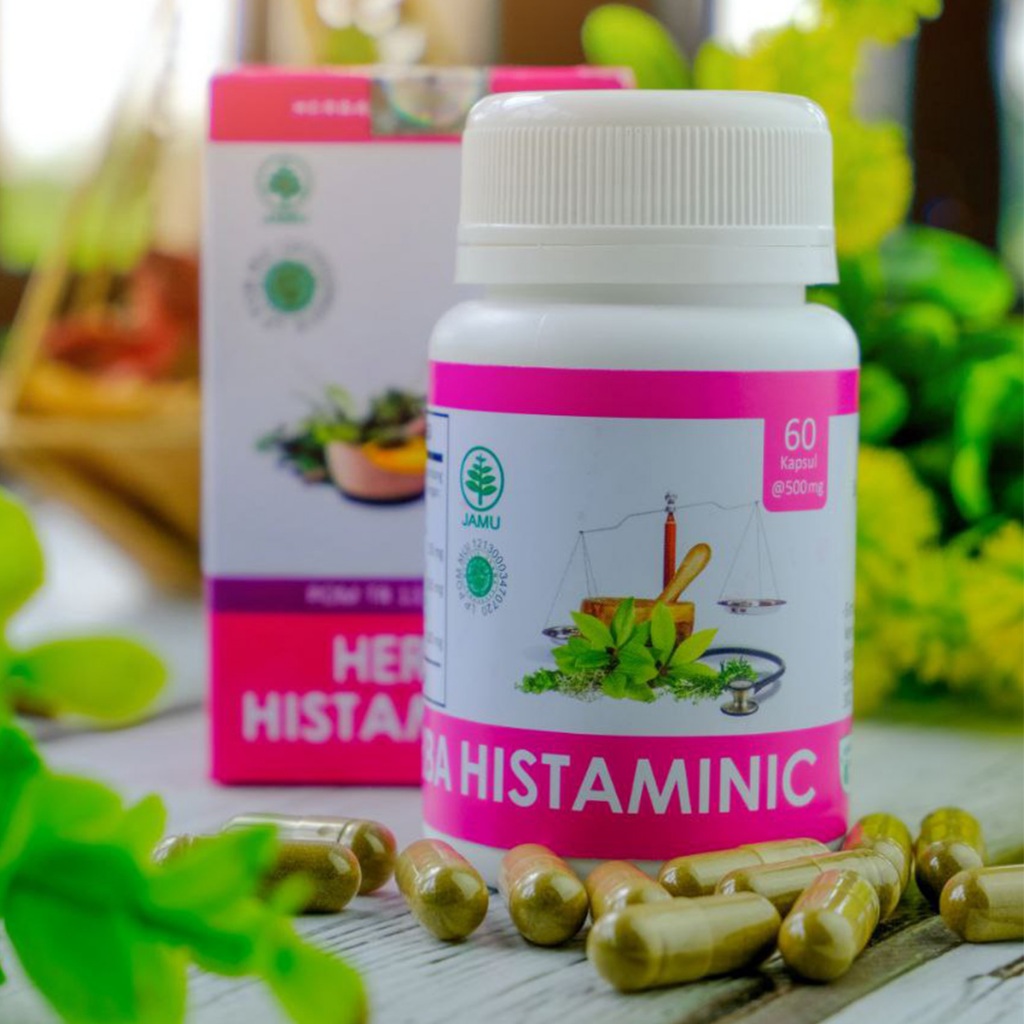 Jual HIU Herba Histaminic 60 Kapsul - Obat Gatal Kulit dan Segala ...