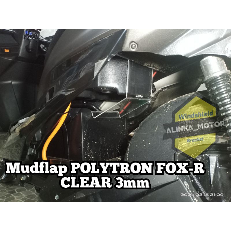 Jual Mudflap POLYTRON FOX R/S Penahan Lumpur Baterai | Shopee Indonesia