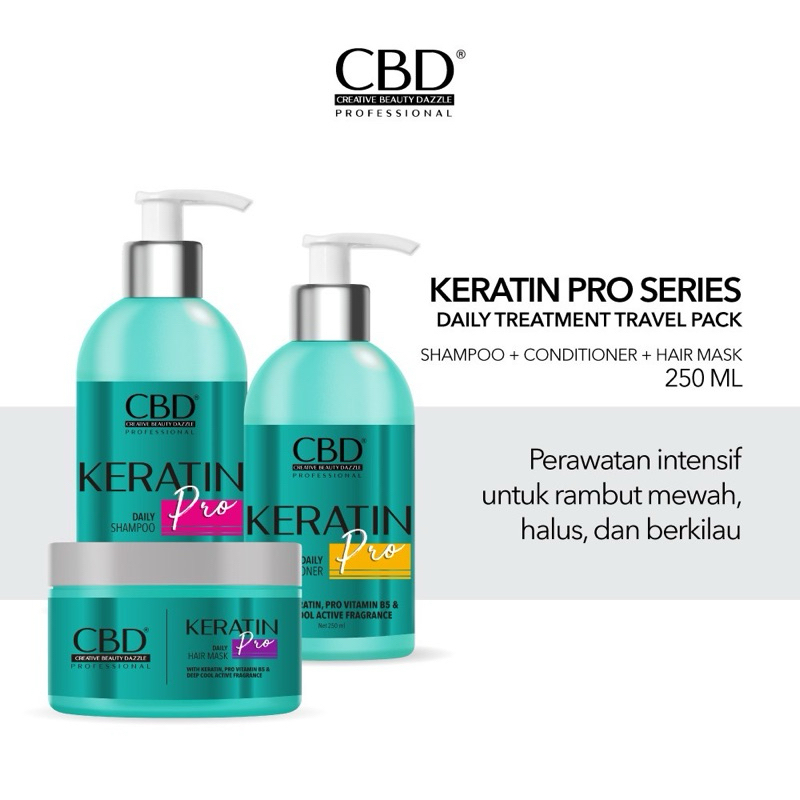 Jual CBD Professional Hair Treatment Color Shield | Keratin Pro ...