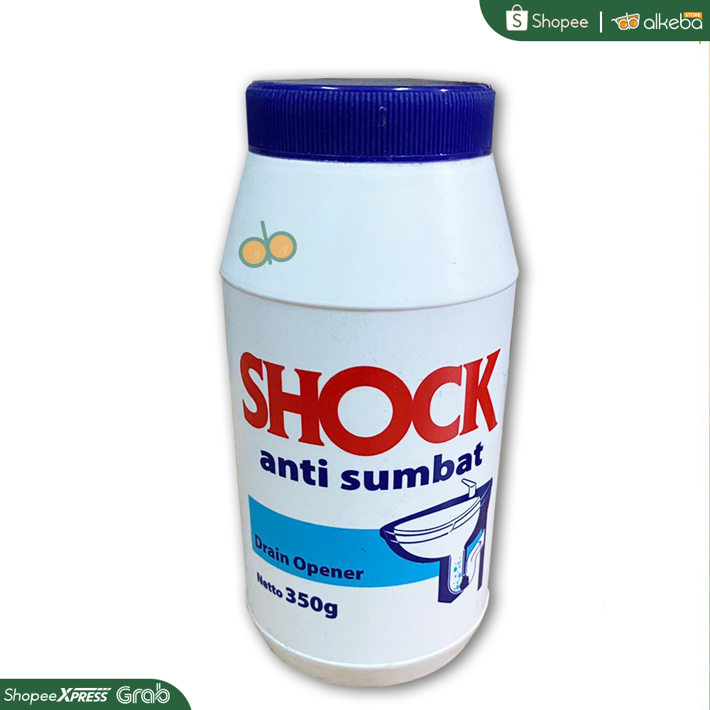 Jual Shock Anti Sumbat Botol 375 gr drain opener bubuk mempet saluran ...