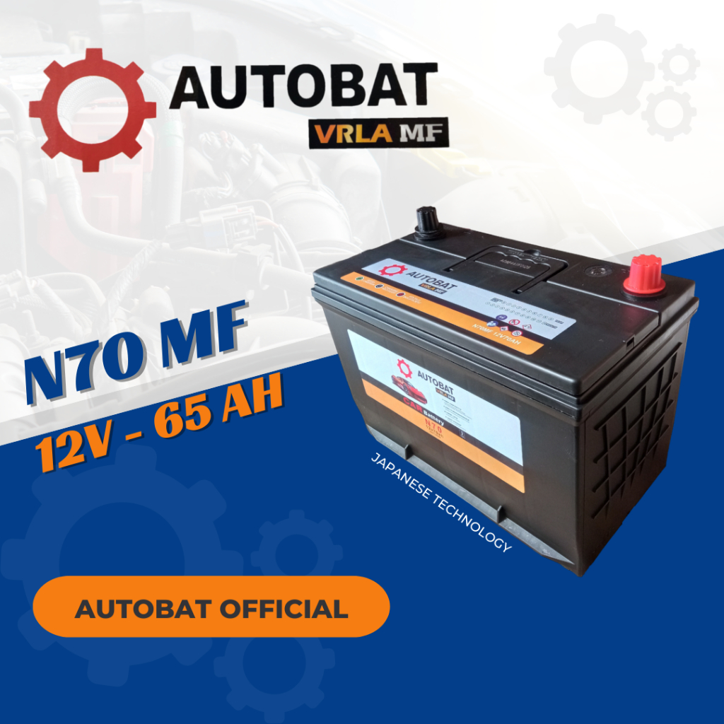 Jual Aki Mobil Autobat N70 12V 70Ah | Shopee Indonesia
