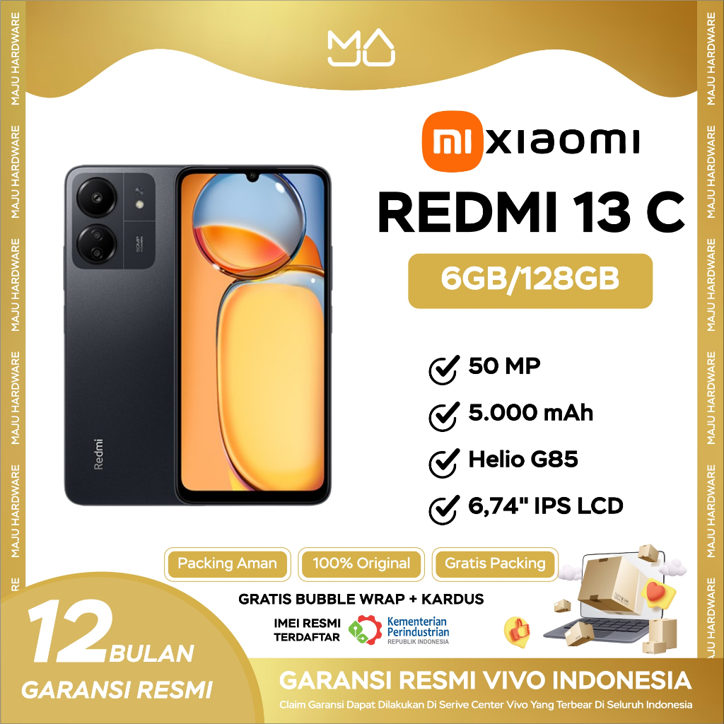 Jual XIAOMI REDMI 13C 6/128GB - Garansi Resmi | Shopee Indonesia