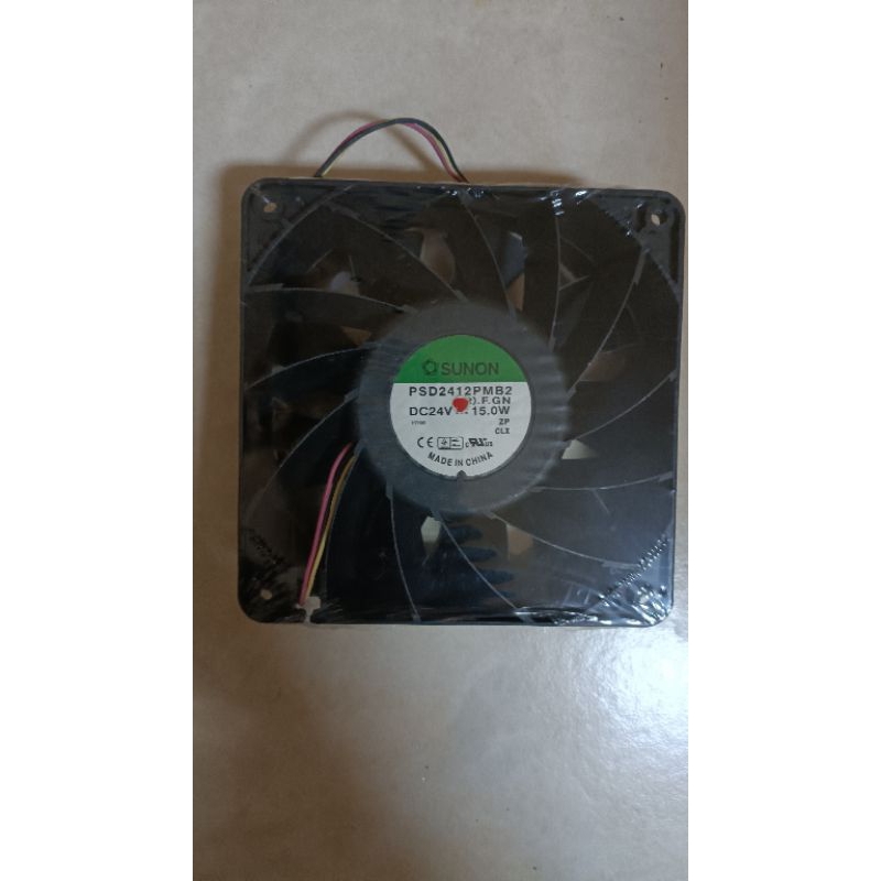 Jual Kipas fan panel ukuran 12x12 cm DC 24 volt | Shopee Indonesia