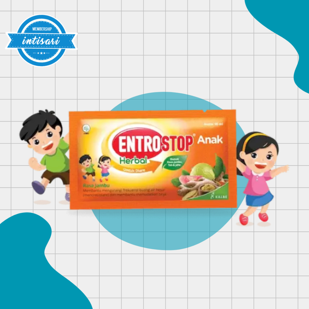 Jual Entrostop Anak Herbal Sachet 10ml - Obat Diare Anak ( PAK ...