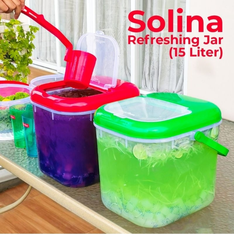 Jual LION STAR: BHD-4 SOLINA DRINK JAR 15 LITER | Shopee Indonesia