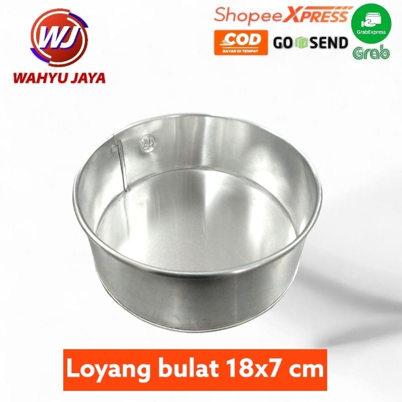 Jual Loyang bulat ukuran 18cm x 7cm | Shopee Indonesia
