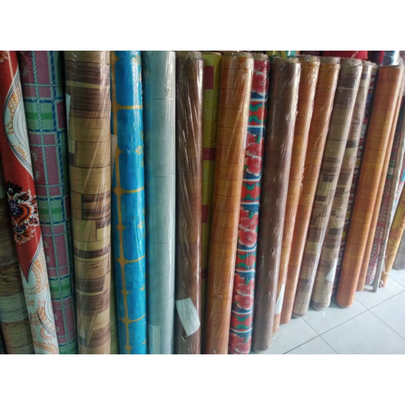 Jual Tikar lantai plastik murah lebar 1,20cm(hrga yg tertera untuk ...