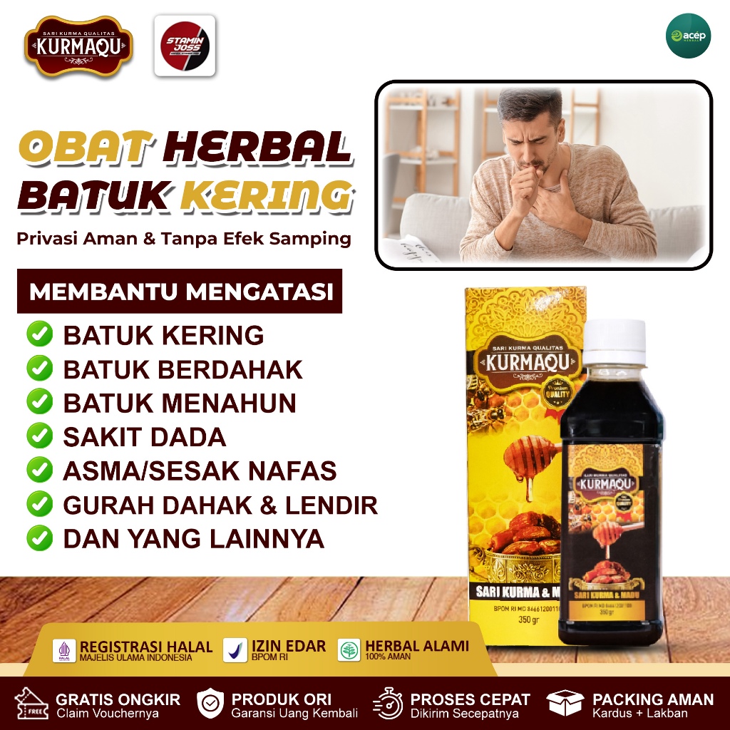 Jual Obat Batuk Kering Gatal Tenggorokan Batuk Berdahak Berdarah Madu ...