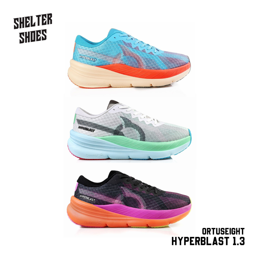 Jual SEPATU RUNNING ORTUSEIGHT HYPERBLAST 1.3 3 WARNA RUNNING SHOES ...