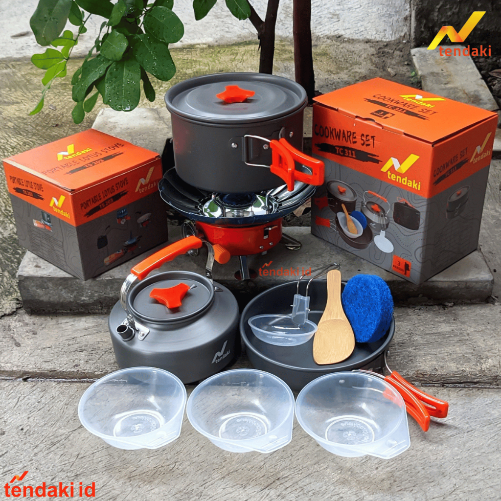 Jual Paket Alat Masak Cooking Set + Kompor | DS 311 + Kompor WP ...