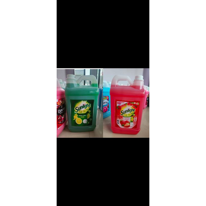 Jual sunlight deterjen cair kemasan jerigen 5 liter | Shopee Indonesia