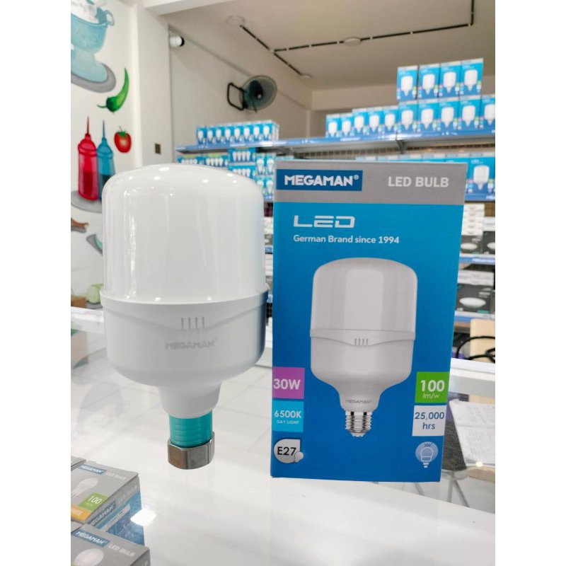 Jual Lampu LED kapsul / Tabung 30watt - MEGAMAN | Shopee Indonesia