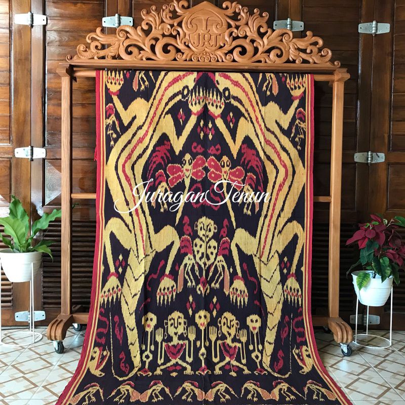 Jual Kain Tenun Blanket Cicak - Motif Etnik NTT, NTB, Sumba | Shopee ...