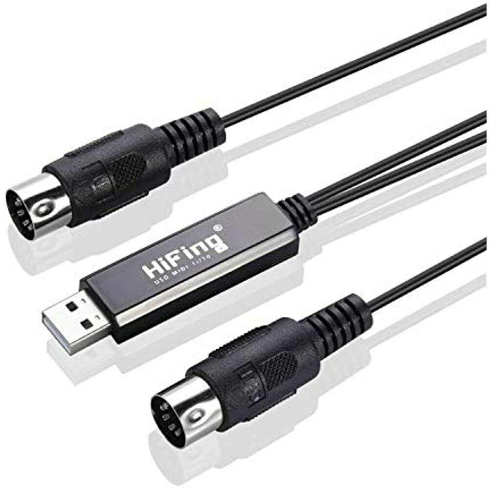 Jual HiFing 5-PIN DIN Plug USB MIDI Interface Cable Adapter Converter ...