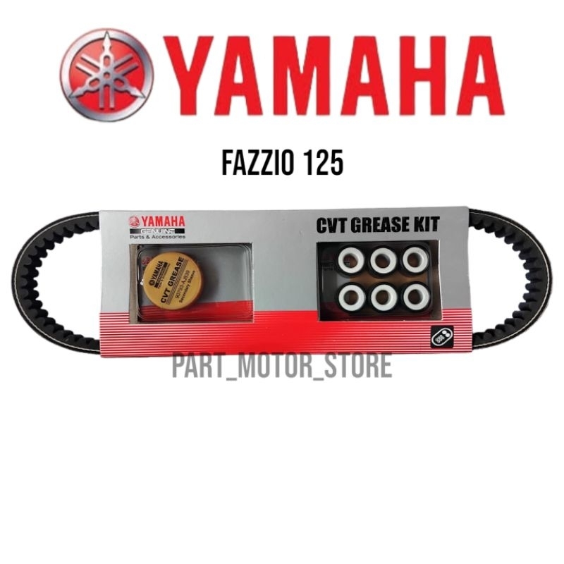 Jual VBELT VANBELT KIT ROLLER FAZZIO 125 VAN BELT V-BELT ROLER SET ...