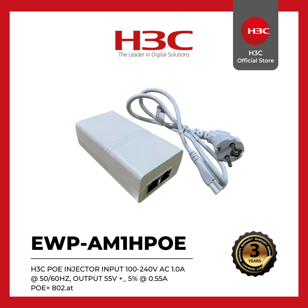 Jual H3C EWP-AM1HPOE WIRELESS POE ADAPTER AT POE++ | Shopee Indonesia