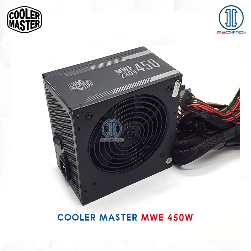 Jual Power Supply Cooler master mwe 450w 80+ bukan PSU 500W 400W 550W ...