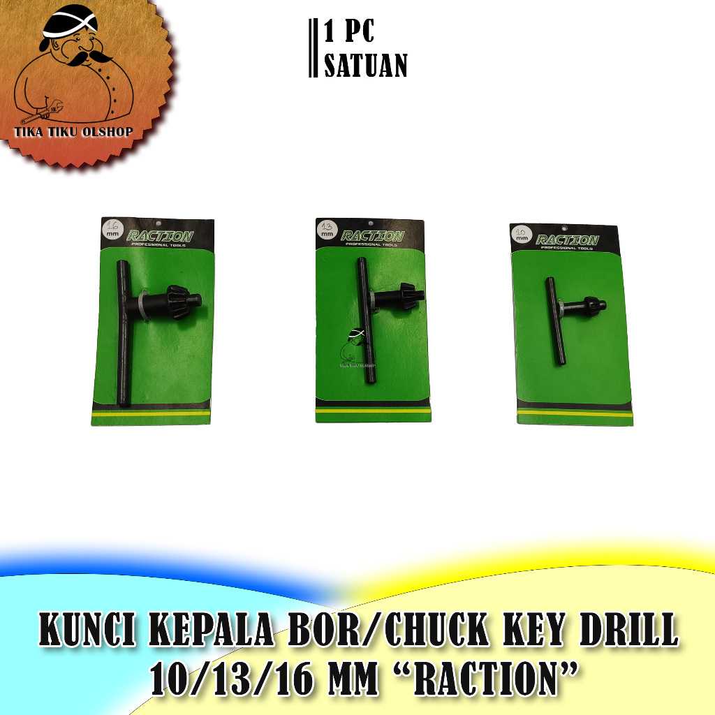 Jual Kunci Kepala Bor/Drill Chuck Key 10mm/13mm/16mm [Pc] | Shopee ...