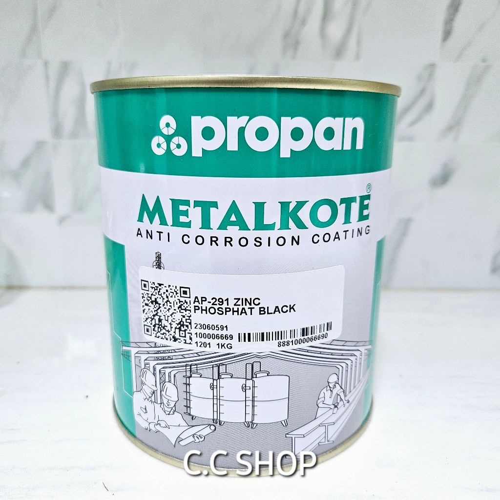 Jual PROPAN METALKOTE 1 kg / Alkyd Primer AP-291 / Zinc Chromate / Meni ...