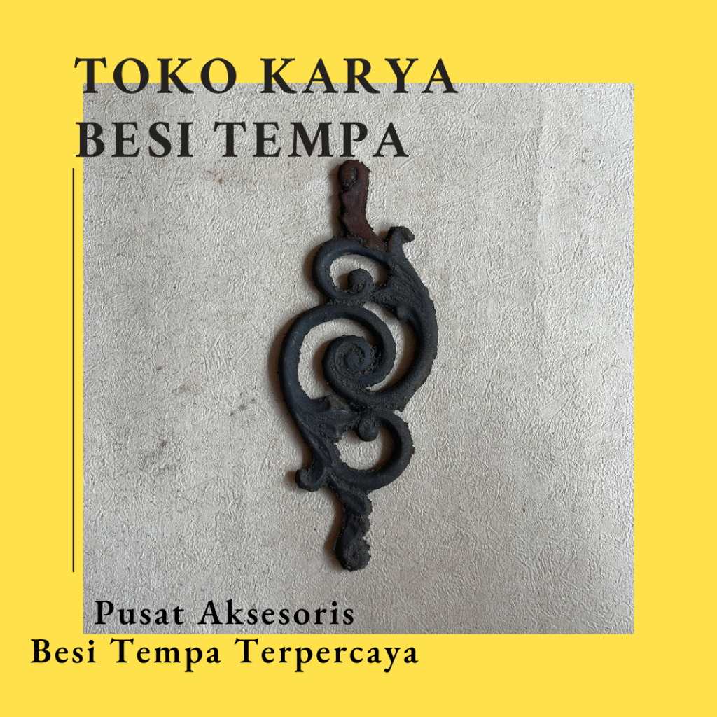 Jual Ornamen Pagar Kembang Cor Besi 225 / Ornamen Besi Tempa / Ornamen ...