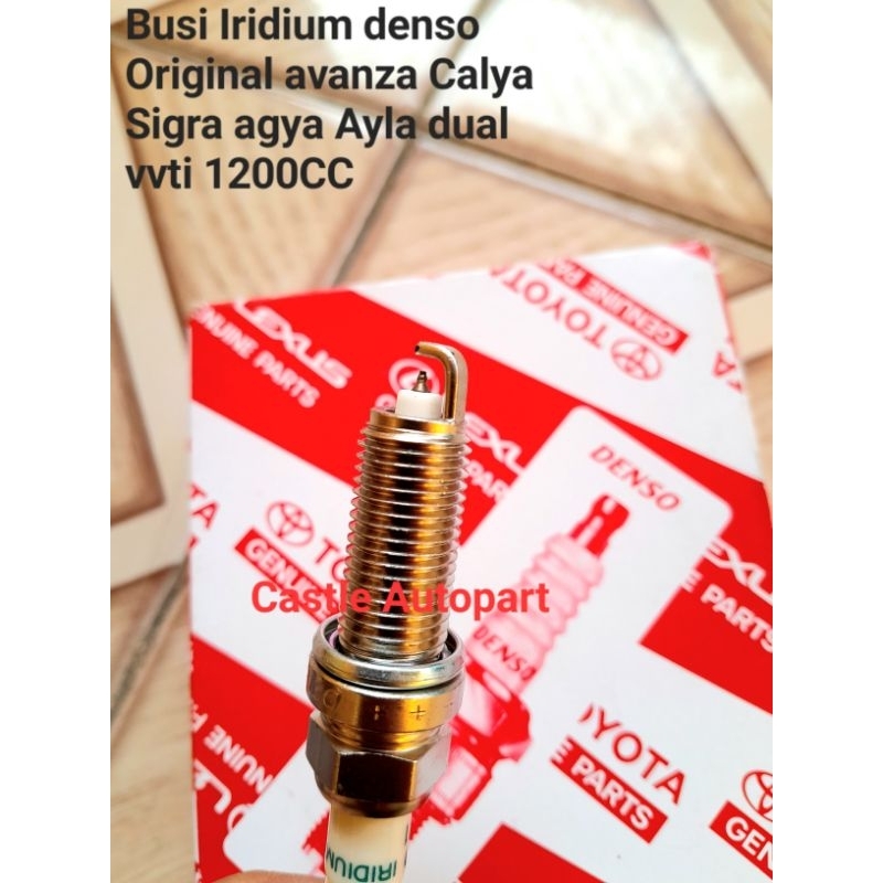 Jual Busi Iridium Avanza Calya Sigra Agya Dual Vvti 1200CC Original ...