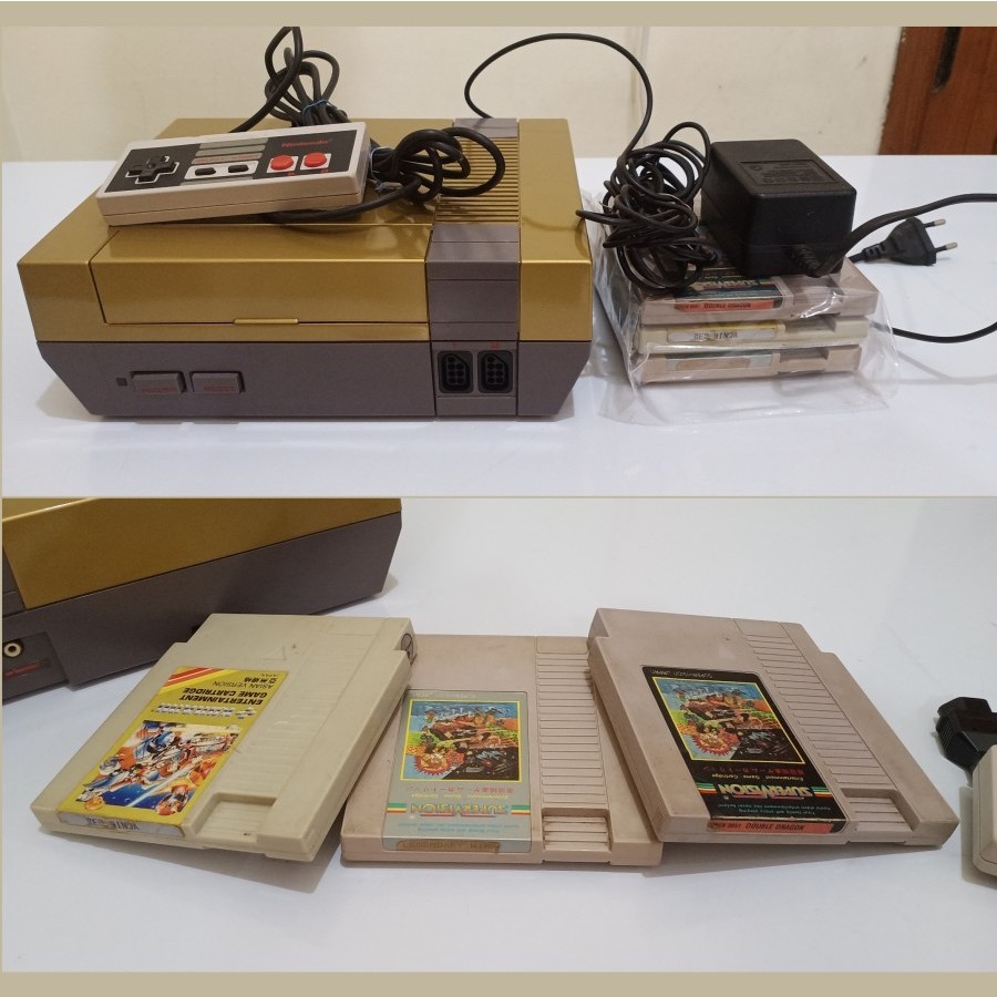 Jual Nintendo NES Game Console ORIGINAL Jepang Jalan Normal - 3 GAMES ...