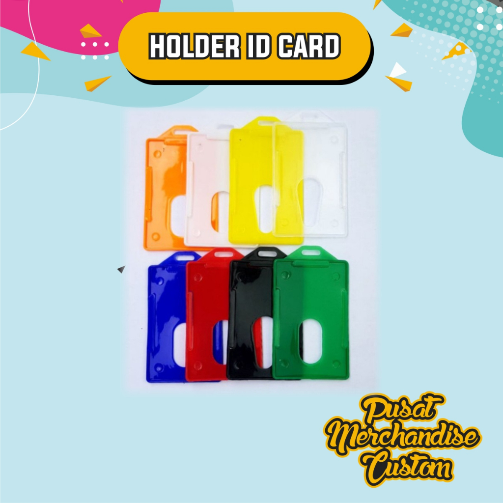 Jual CASE ID CARD / HOLDER ID CARD PLSTIK TAHAN LAMA KUAT | Shopee ...