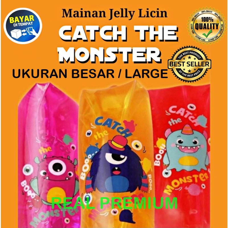 Jual CATCH THE MONSTER JELLY / WATER SNAKE TOYS MAINAN ANAK JELLY ...
