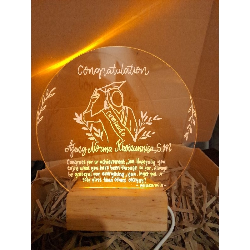 Jual LETTERING AKRILIK / FRAME /PLAKAT WISUDA/KADO WISUDA | Shopee ...