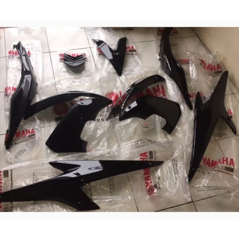 Jual Body Set Hitam Glossy Original Genuine Yamaha Aerox old / B65 ...
