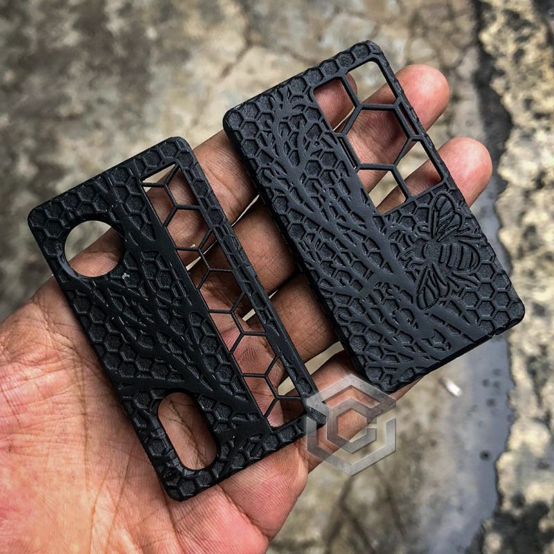 Jual PREMIUM Panel Backdoor Dot V2 Hitam Doff 3mm | Shopee Indonesia