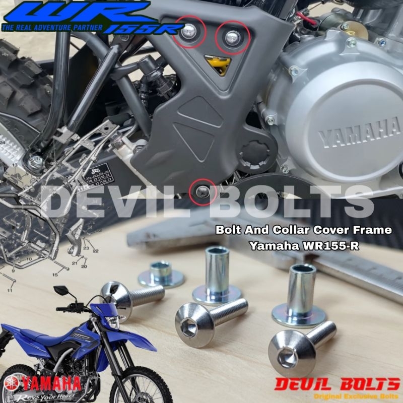 Jual Baut Cover Frame Yamaha WR155 | Shopee Indonesia