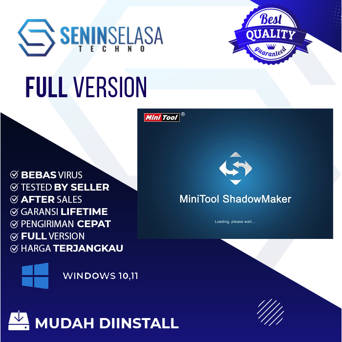 Jual Software Backup Data: MiniTool ShadowMaker 4 [WIN] | Shopee Indonesia